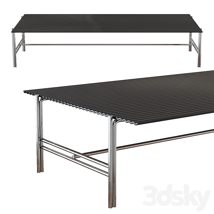 Baxter tetris grande - Table - 3D model