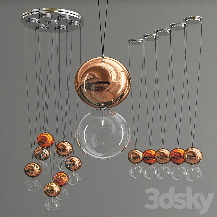 apolo - Pendant light - 3D model