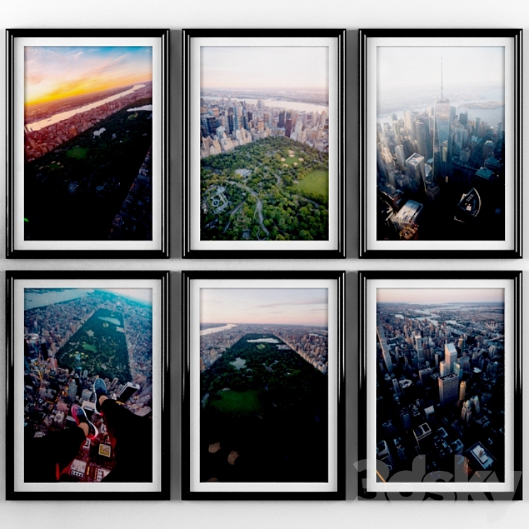 Posters: New York - Frame - 3D model