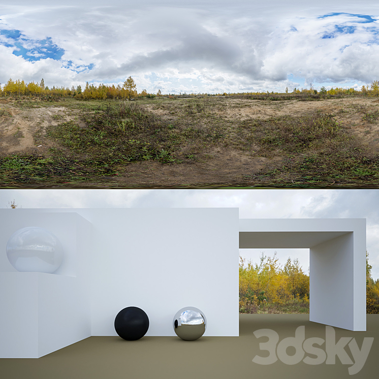 Hdri fall - HDRI - 3D model