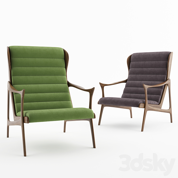 Grande - Arm chair - 3D model