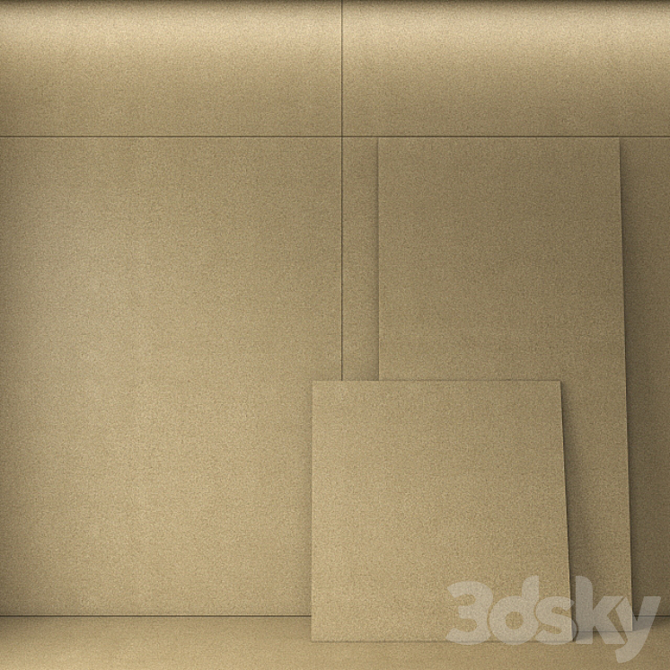 Chipboard - Wood - 3D model