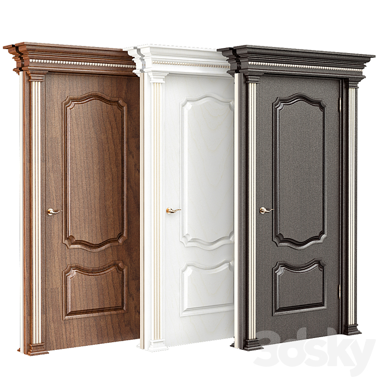 Interior doors №12 - Doors - 3D model