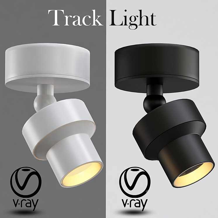 Track light - Technical lighting - 3D model