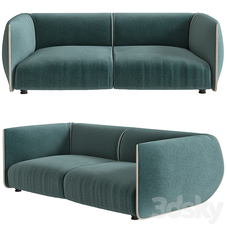 MIA collection of sofas - Sofa - 3D model