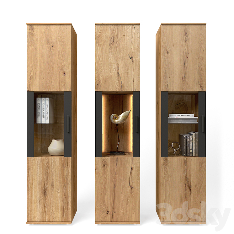Maronese ACF showcase-Cortina - Wardrobe & Display cabinets - 3D model