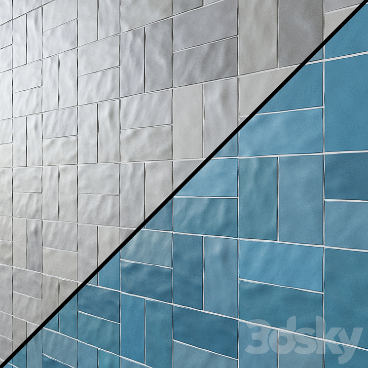 Ceramic wall tile WOW FEZ Matt 2 - Tile - 3D model