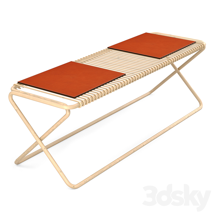 Hermes karumi bench - Other - 3D model