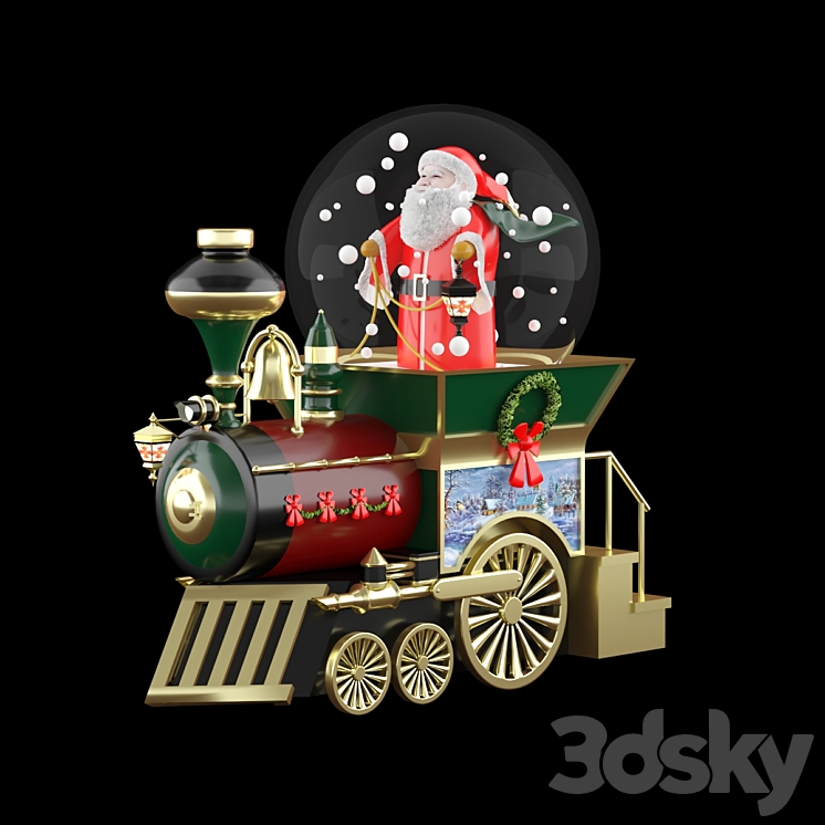 Santa Claus - Other decorative objects - 3D model