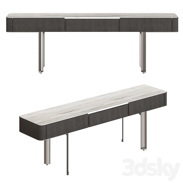 Minotti Lou Console Table - Console - 3D model
