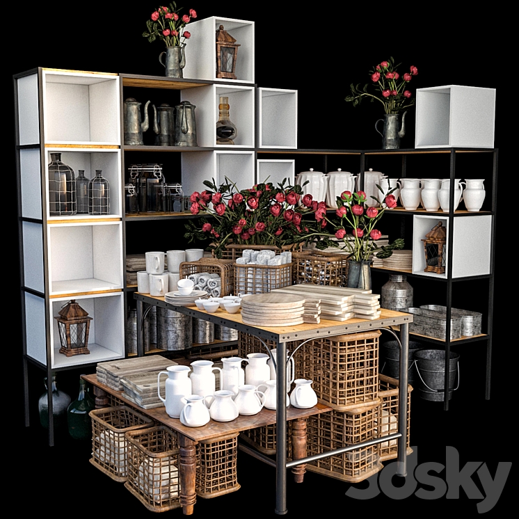JC Grocery Store 3 - Shop - 3D model