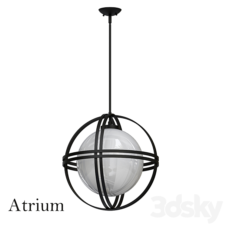 Atrium - Pendant light - 3D model