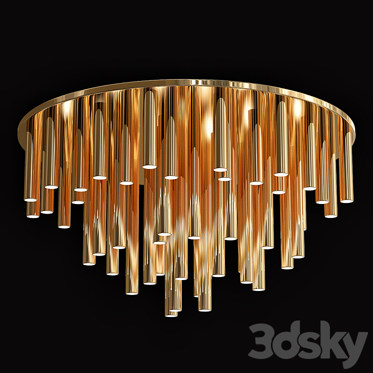 lumen_lux_005 - Ceiling lamp - 3D model