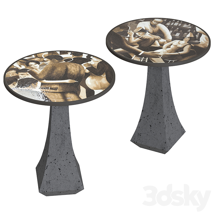CG Tempio - coffee table - Table - 3D model