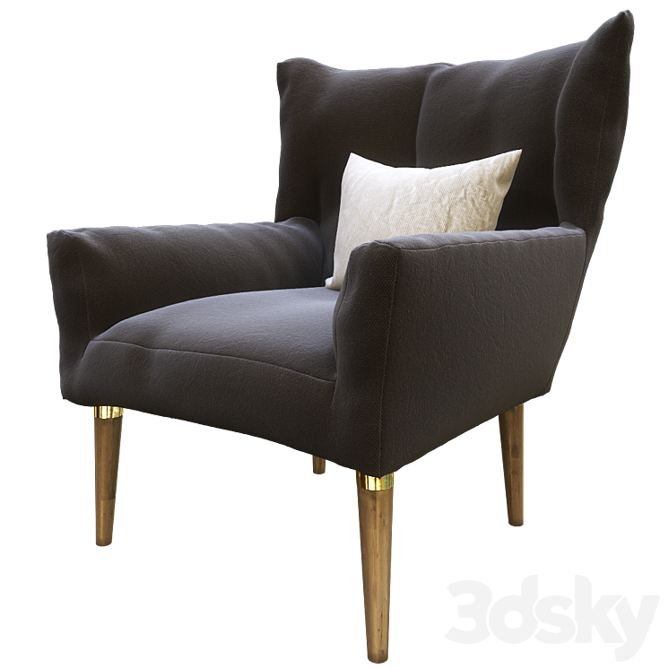 Giantex arm chair - Arm chair - 3D model