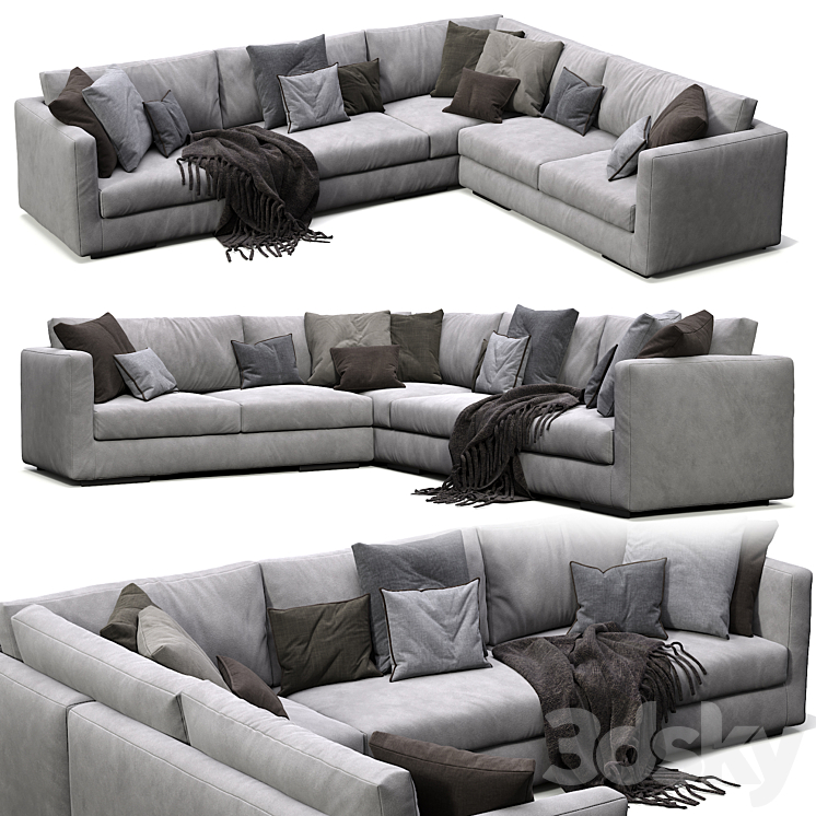 Flexform Sofa Magnum - Sofa - 3D model
