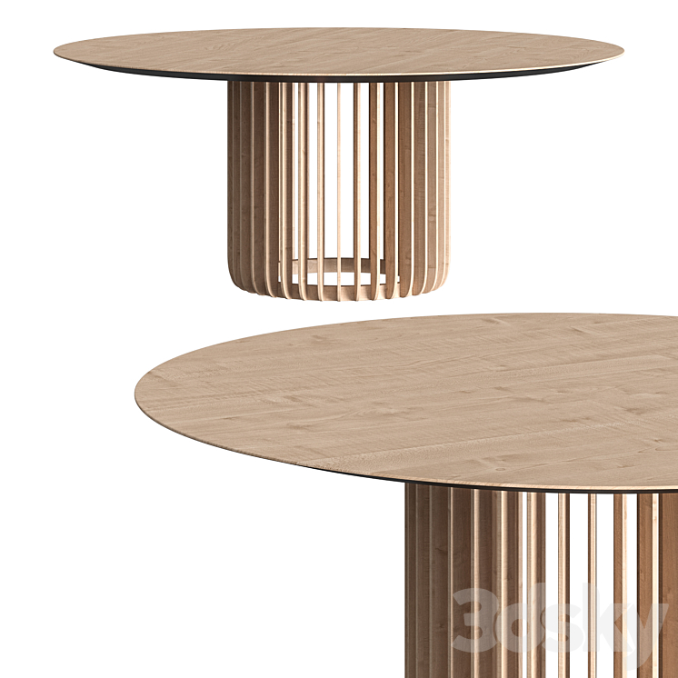 Miniforms juice round table - Table - 3D model