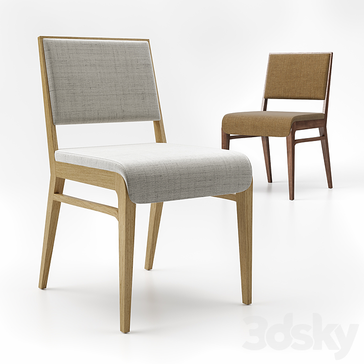 Chair, auster - Chair - 3D model