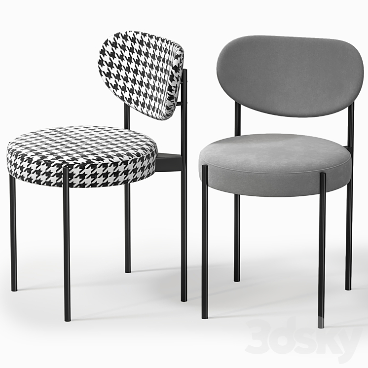 Modern simple chair - Chair - 3D model