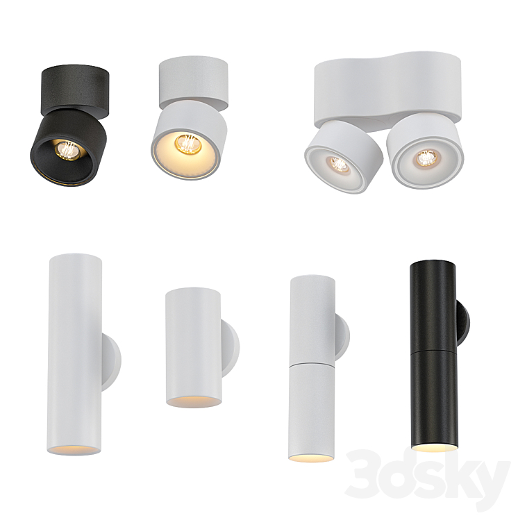set 40 - Technical lighting - 3D model