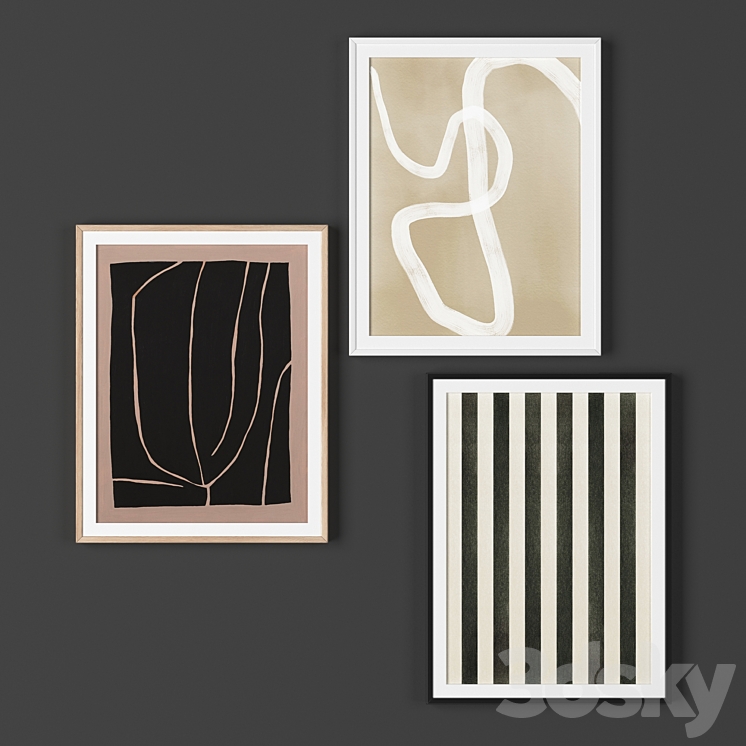 Painting_567 - Frame - 3D model
