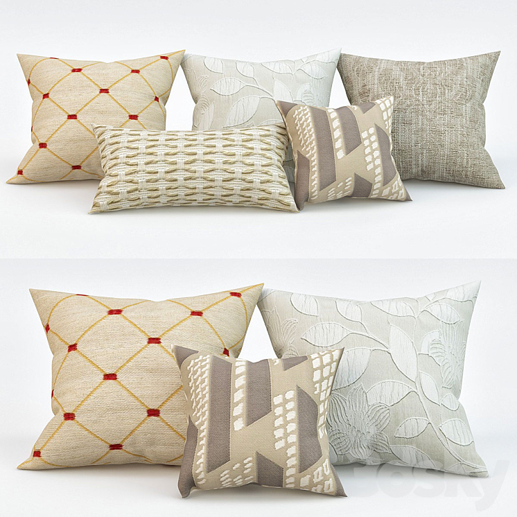 pillow_set_21 - Pillows - 3D model