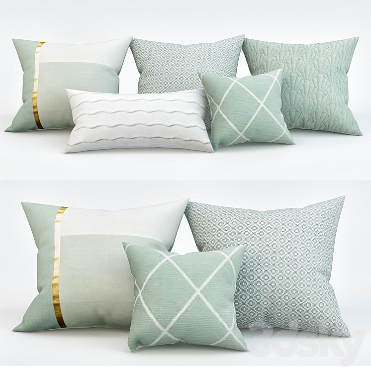 pillow_set_29 - Pillows - 3D model
