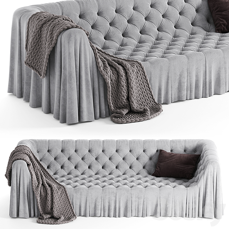 Busnelli Bohemien sofa - Sofa - 3D model