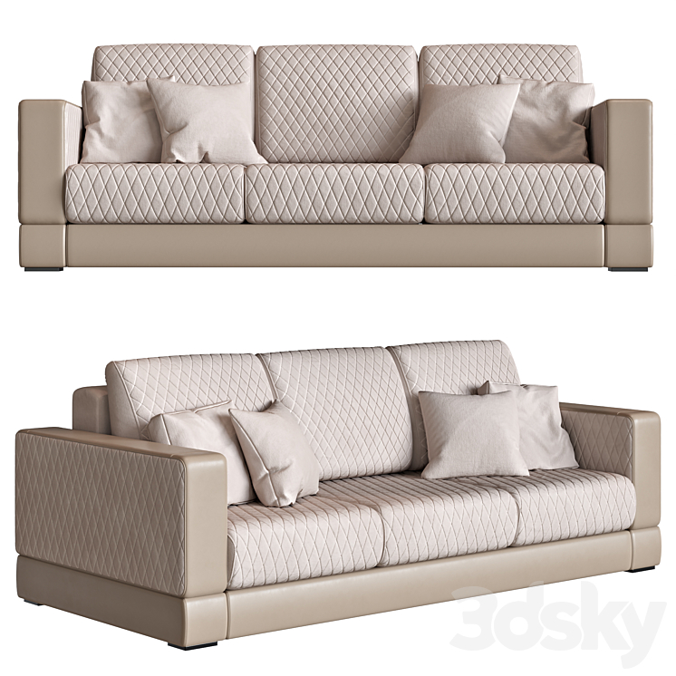 Sofa bed "Justin" Diamond - Sofa - 3D model