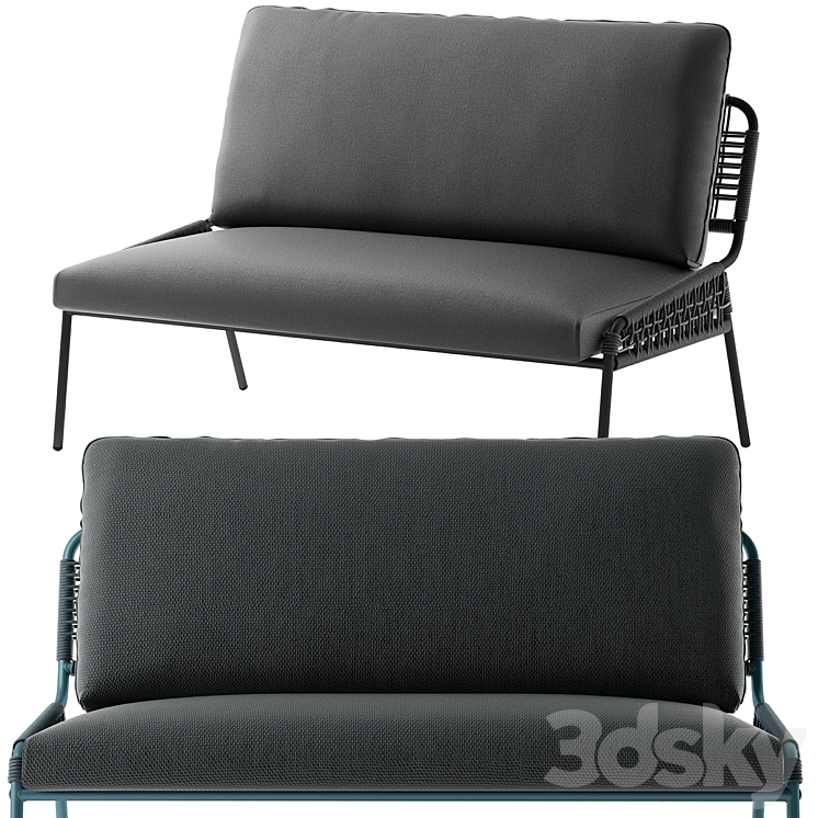 Meridiani Zoe Open Air - Other soft seating - 3D model