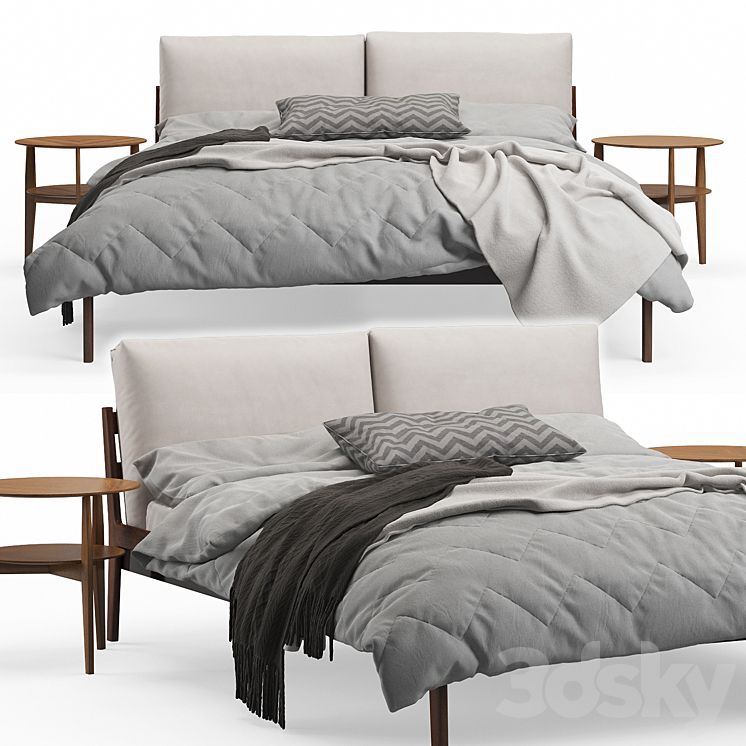 Sova bed - Bed - 3D model