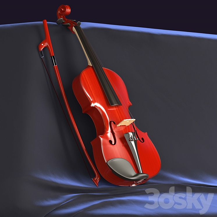 Violin_Parksons_CV101 - Musical instrument - 3D model