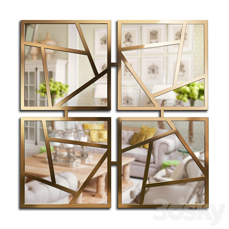 Mirror 158 - Mirror - 3D model