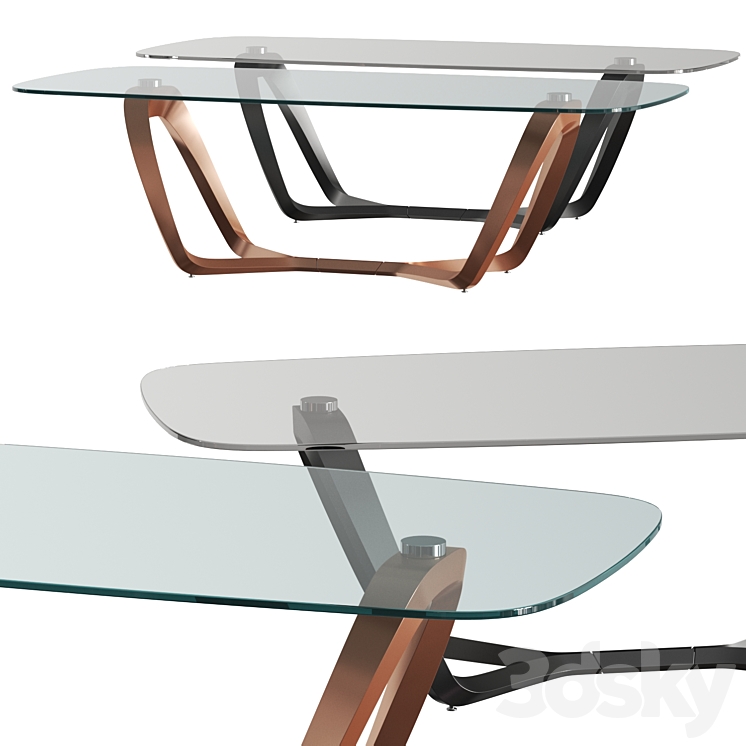 Reflex Angelo Segno 72 Dining Table - Table - 3D model