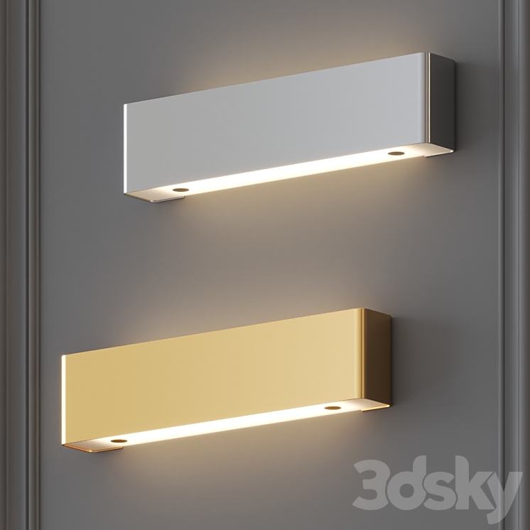 LEUKON Wall light By Maxalto - Wall light - 3D model