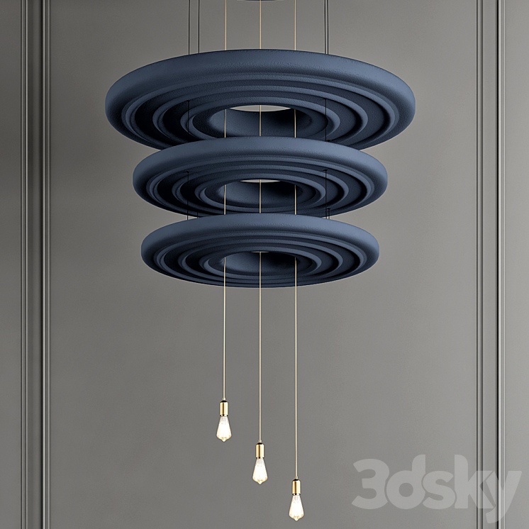 Buzzidonut - Pendant light - 3D model