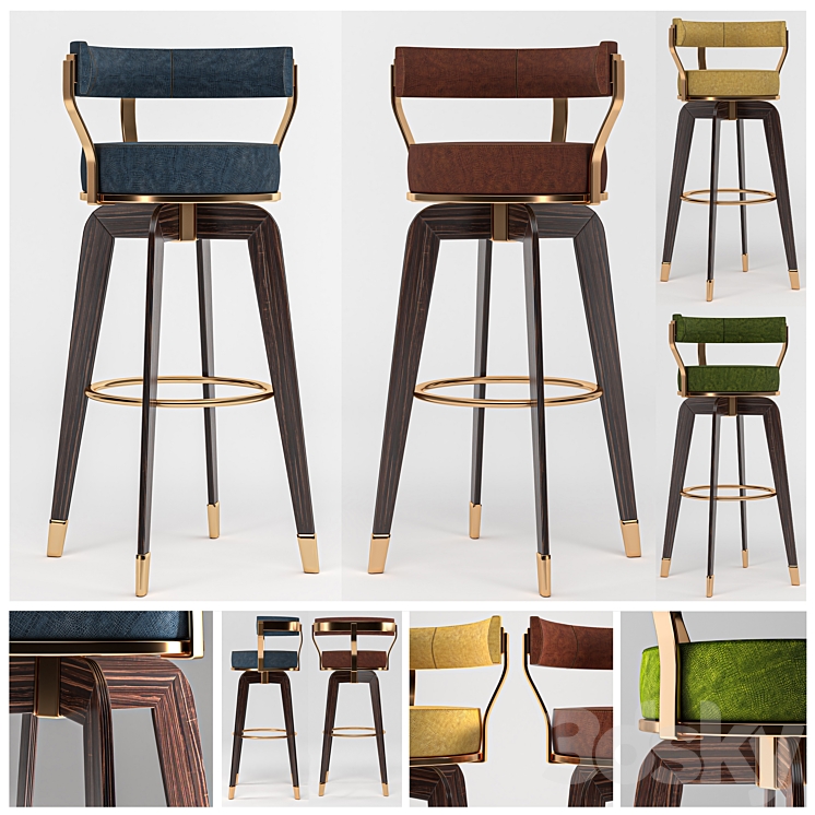 gilmore-barchair-mezzo-collection - Chair - 3D model