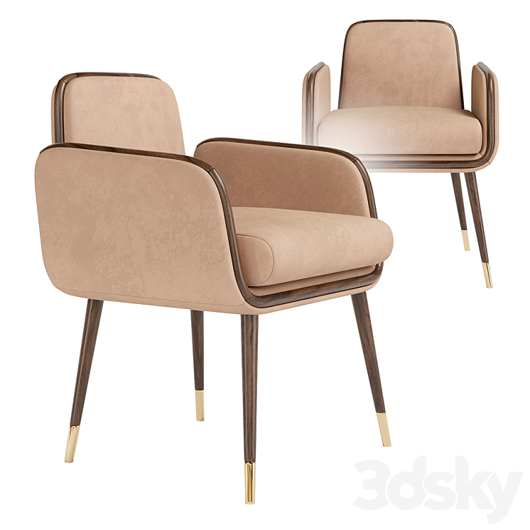Dining Chair Stanley - Chair - 3D model