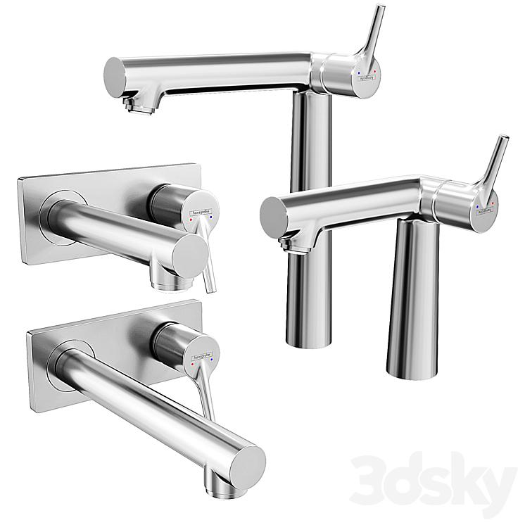 Hansgrohe Talis S washbasin mixers - Faucet - 3D model