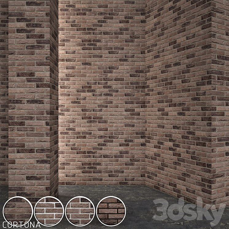 Vandersanden Brick Cortona - Brick - 3D model