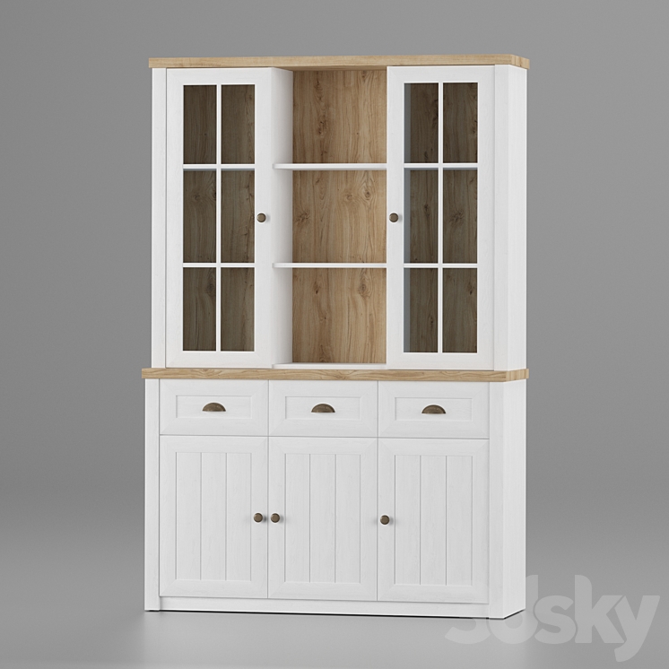 Sideboard and Top Section Markskel White - Wardrobe & Display cabinets ...