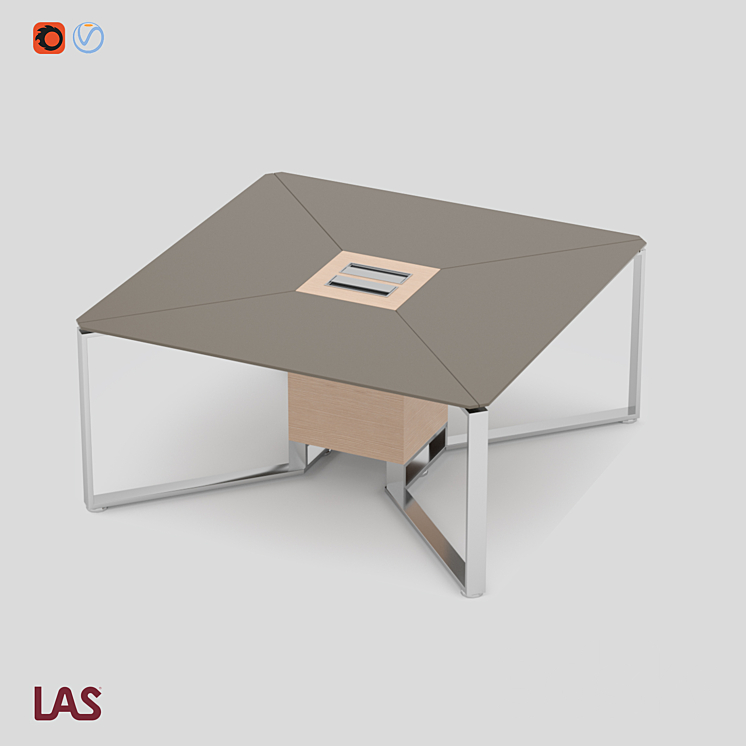 The Office Meeting Table LAS I MEET (146618) - Office furniture - 3D model