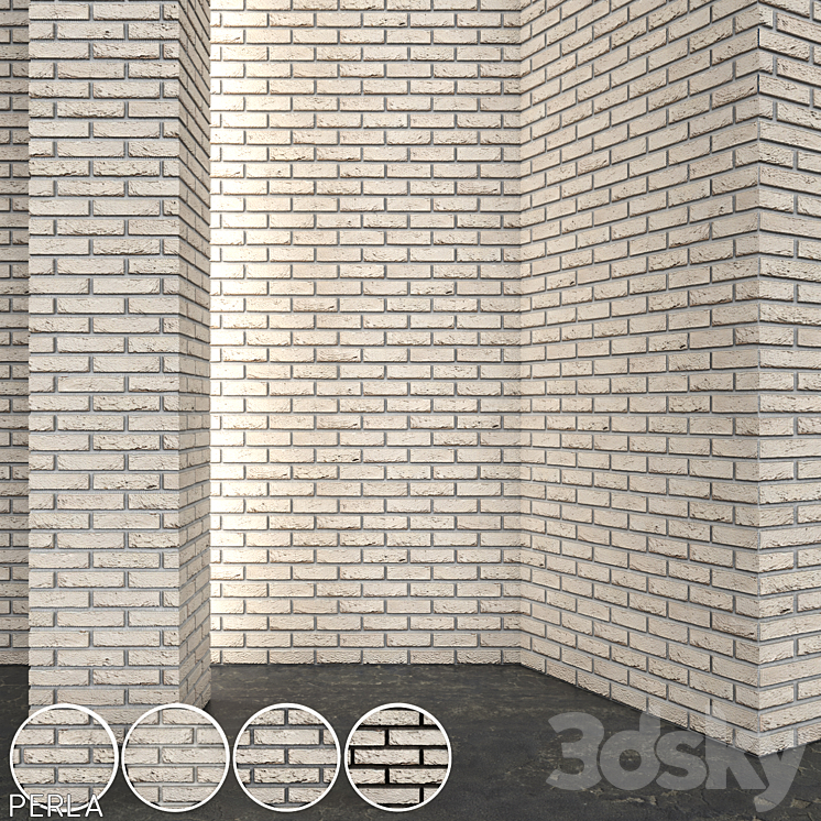 Vandersanden Brick Perla - Brick - 3D model