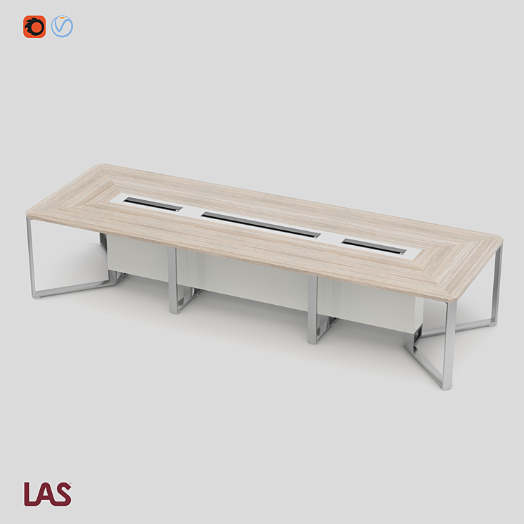 The meetings office table LAS I MEET (146667) - Office furniture - 3D model