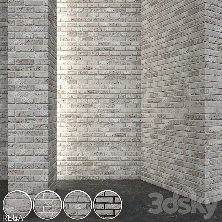 Vandersanden Brick Rega - Brick - 3D model