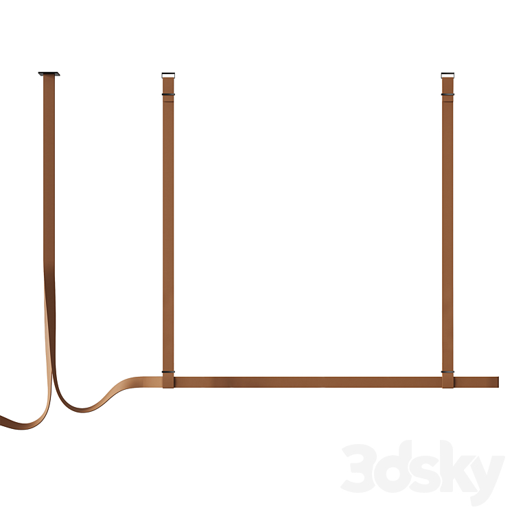 Flos belt - Pendant light - 3D model
