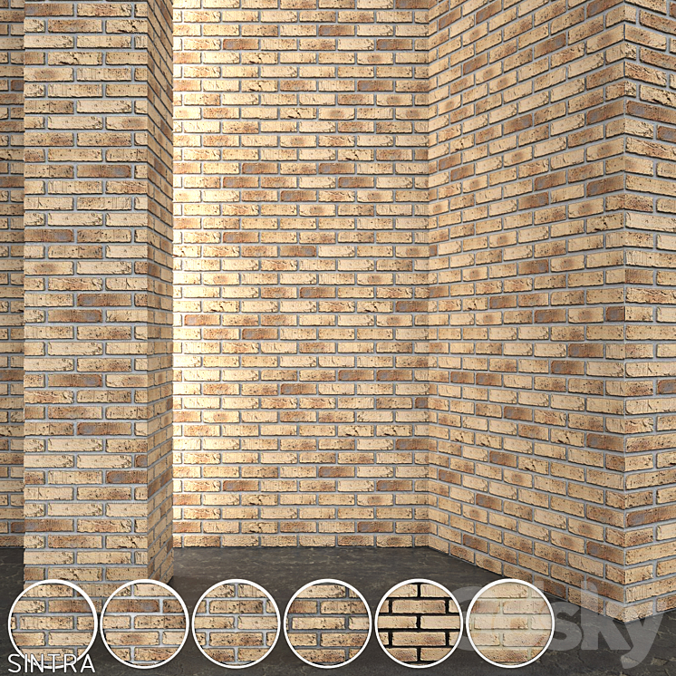 Vandersanden Brick Sintra - Brick - 3D model