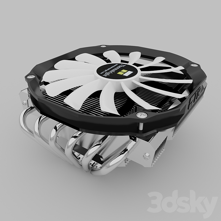 Thermalright AXP-200R processor cooling - PC & other electronics - 3D model
