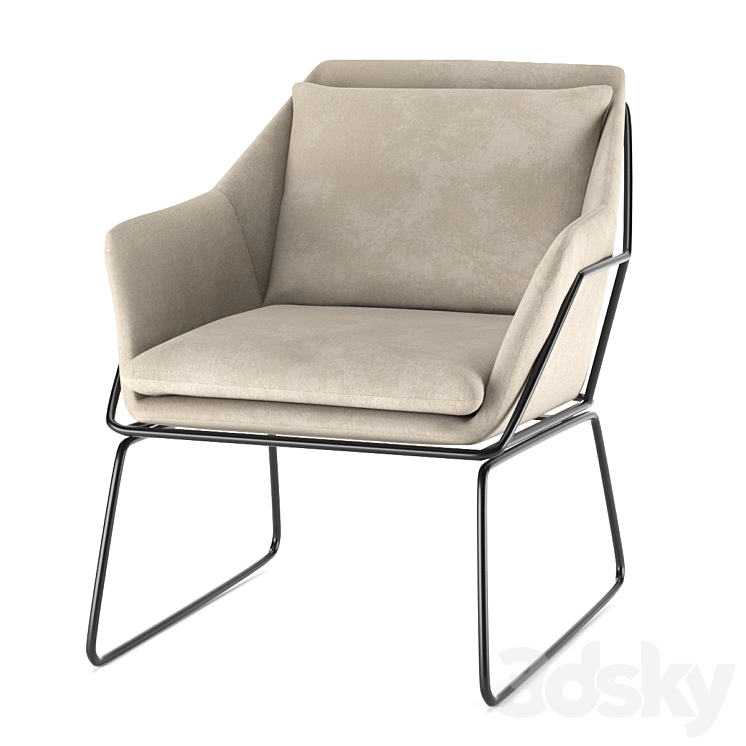 Armchair Arizona - Arm chair - 3D model
