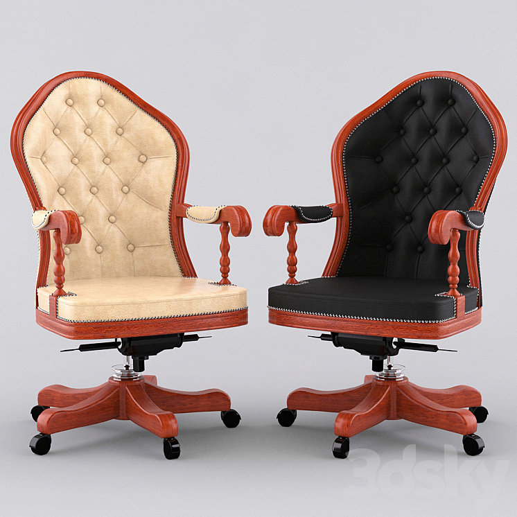 Armchair Embassy - Office furniture - 3D model